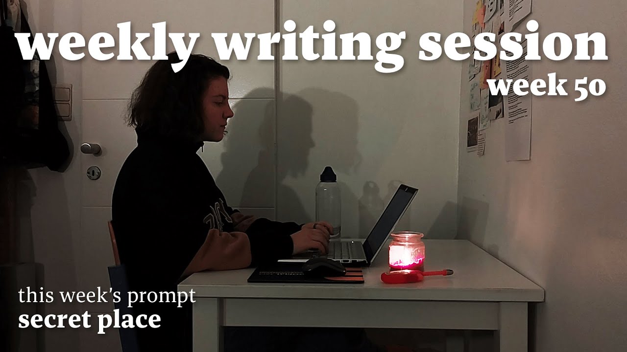 winter night writing session 🌧️🕯️rain sounds + pomodoro timer - YouTube