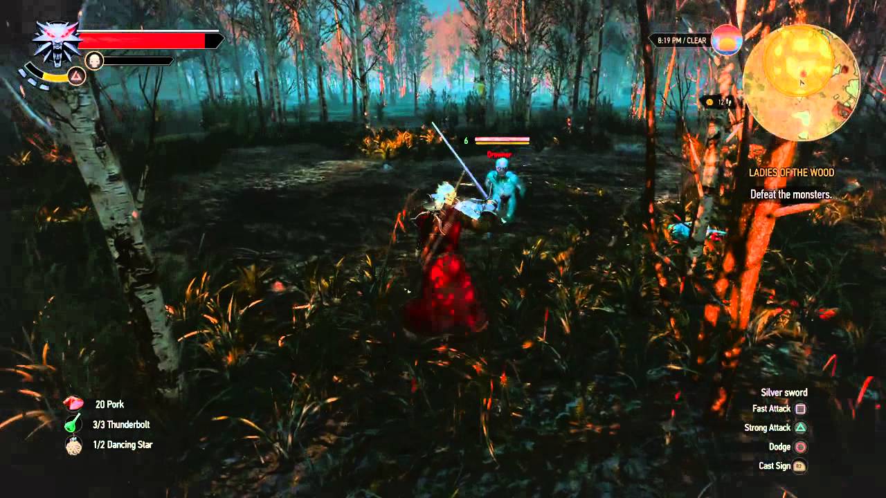 The Witcher 3 | Ignii + Swamp Gas = Triple Instakill! - YouTube
