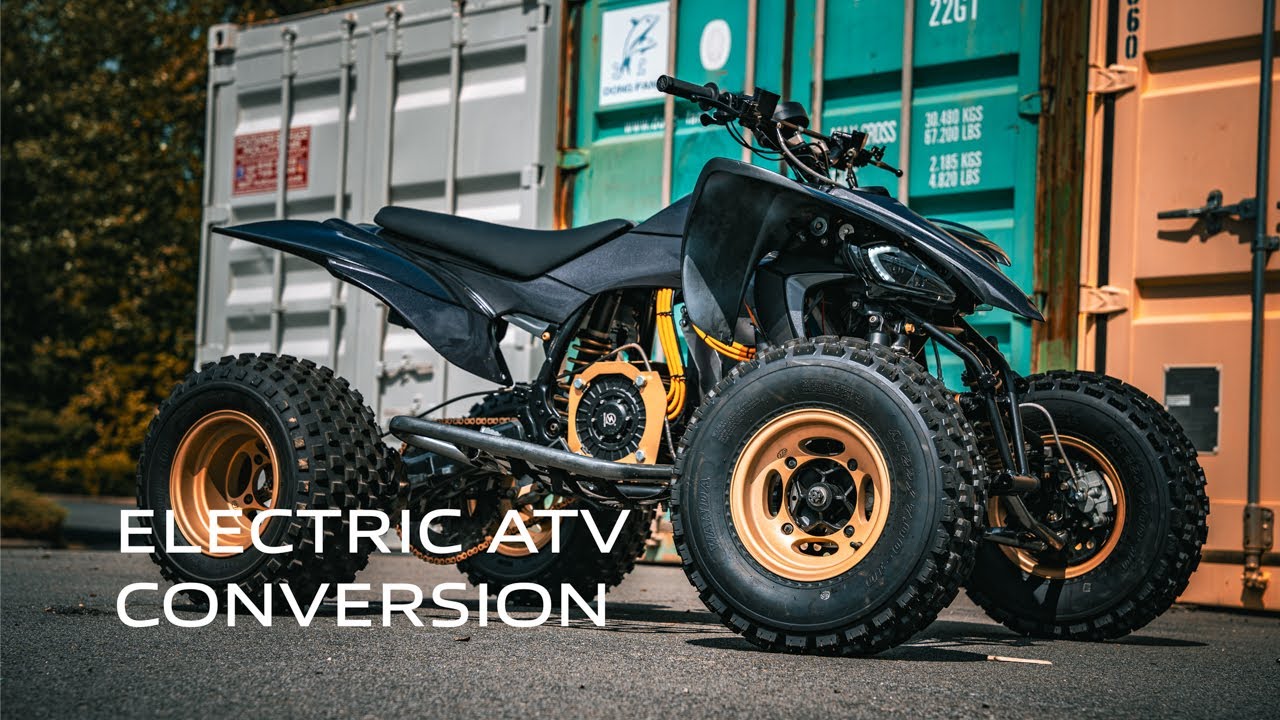 YFZ450 ATV ELECTRIC CONVERSION - YouTube