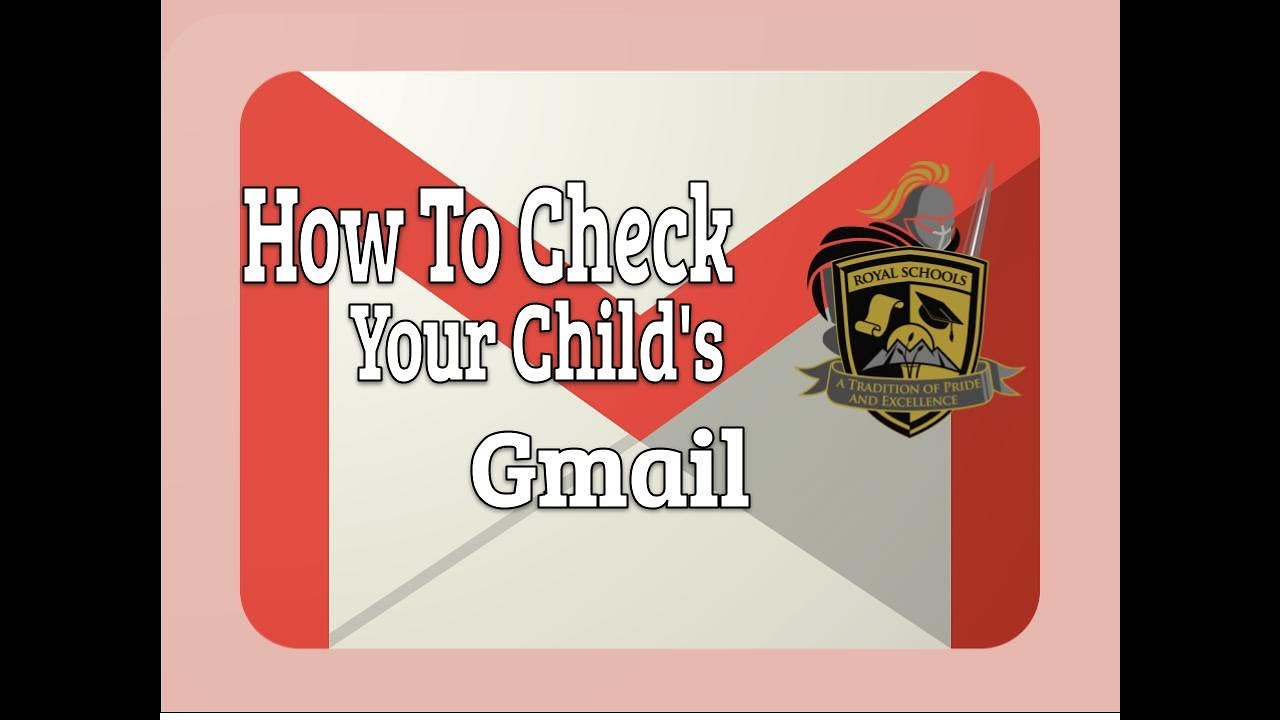 How to Check Your Child's Email - YouTube