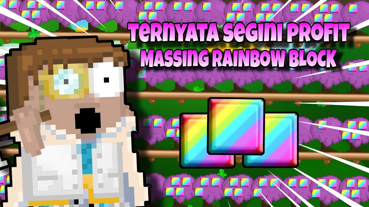 JANGAN MASSING RAINBOW BLOCK SEBELUM NONTON VIDEO INI !!! | Growtopia ...