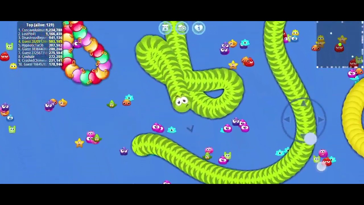 WORM HUNT BATTLE wormszone.io hack mod ment - YouTube