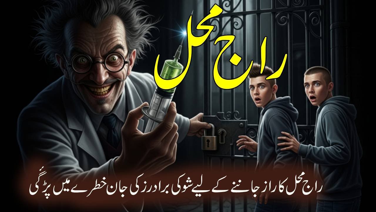 Raaj Mahal – Shoki Brothers Series | Urdu Mystery Story | Suspense ...