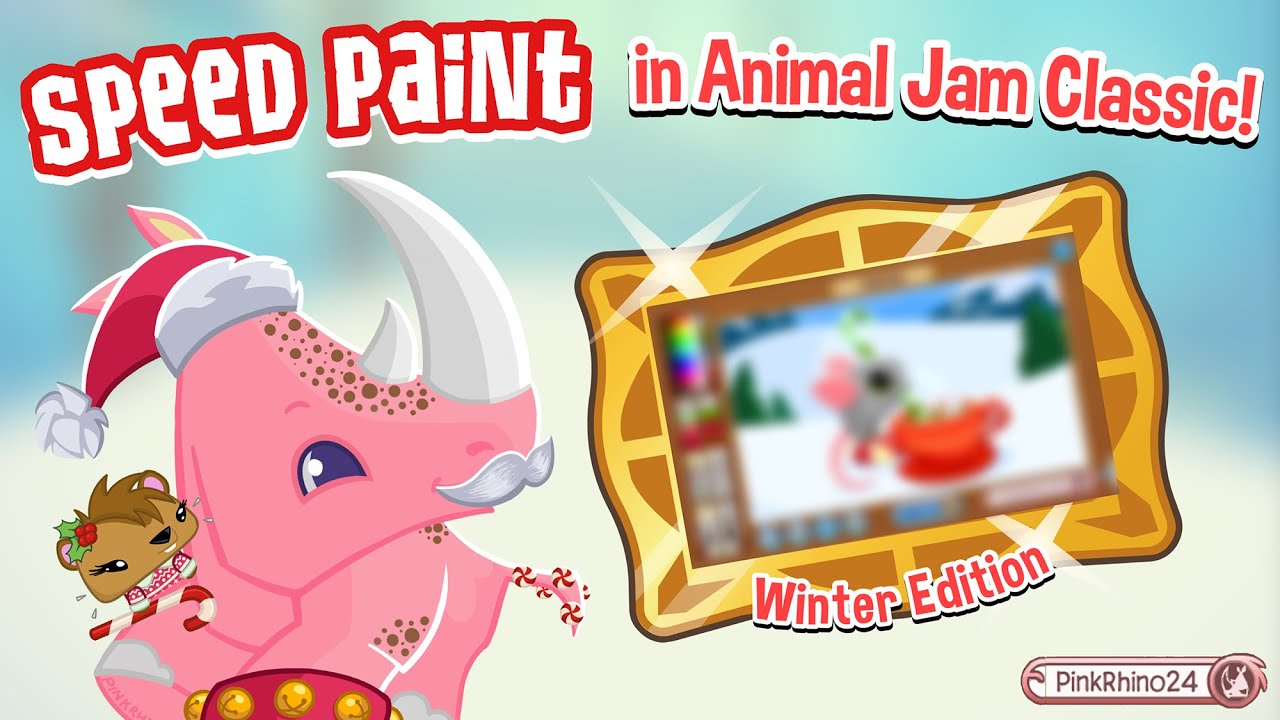 Winter Mouse Animal Jam Speedpaint! - YouTube