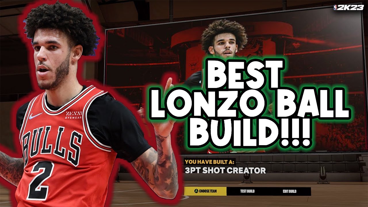 NBA 2K23 NEXT GEN - BEST 6'5 3PT SHOTCREATOR PG BUILD! BEST LONZO BALL ...