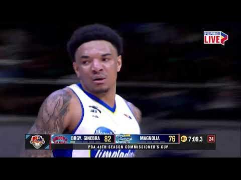 Tyler Bey comes alive for Magnolia | PBA Season 48 Commissioner's Cup - YouTube
