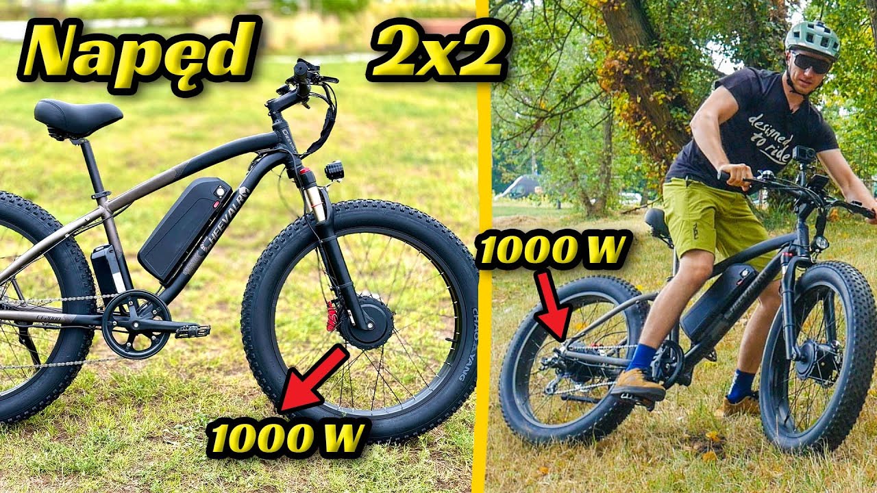 Napęd Na 2 Koła za 6000 zł - Rower Elektryczny CHEEVALRY CF2000 - YouTube