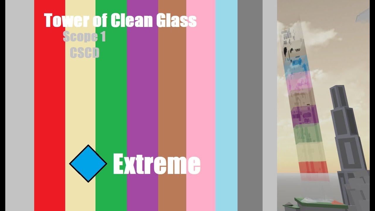 Roblox Tower of Clean Glass all-jumped | Roblox CSCD Scope 1 - YouTube