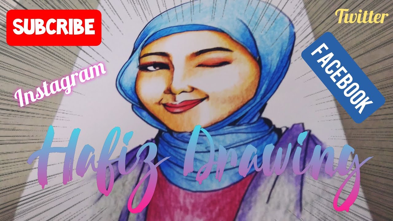 How to Draw iman troye - teman - YouTube
