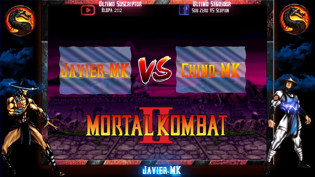 🎮 P1 Javier-MK (🇦🇷) vs Chino-MK (🇦🇷) P2 🎮 Mortal Kombat II 3.1 ...