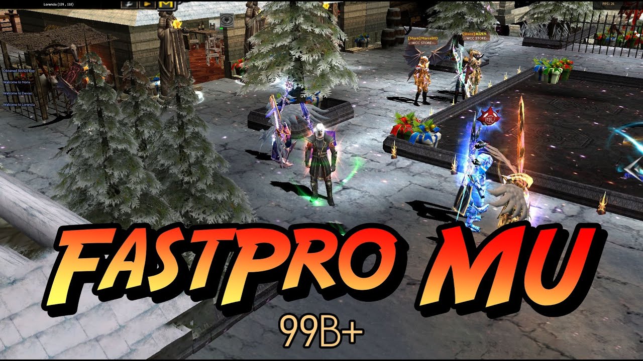 FastPro MU 99B+ ( Fast Server ) | Mu Online Server Review - YouTube