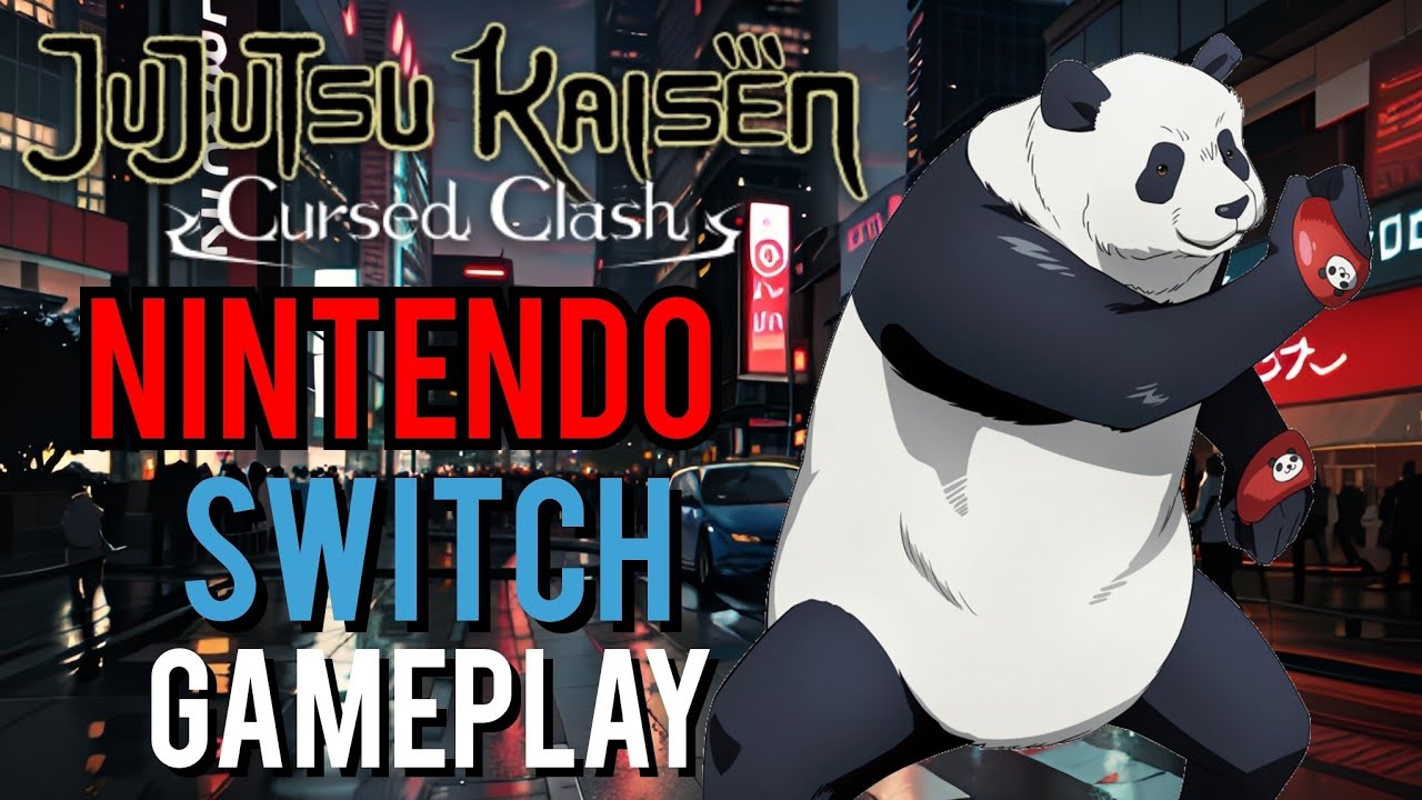 Jujutsu Kaisen: Cursed Clash Panda Gameplay (Switch) - YouTube