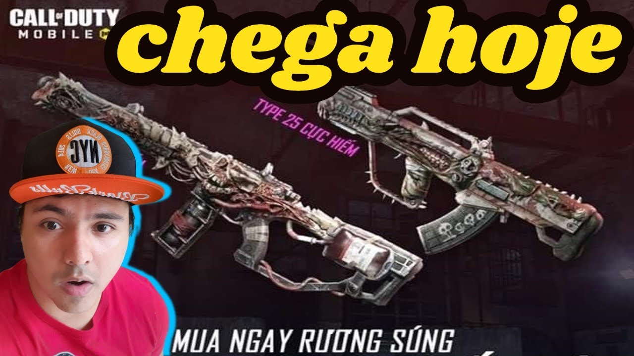 CHEGA HOJE E GAMEPLAY TEDD E M4 COM TYPE 25 - CALL OF DUTY MOBILE - YouTube