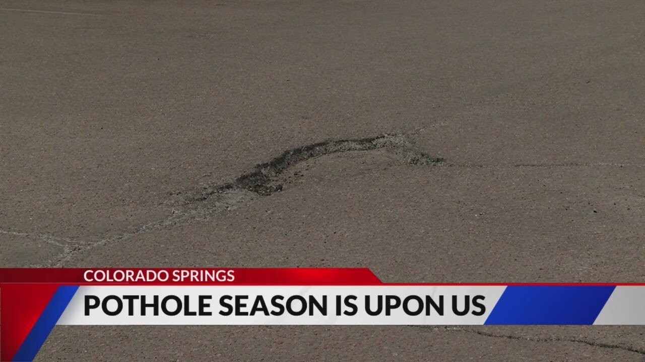 Help the City of Colorado Springs stay on top of potholes - YouTube