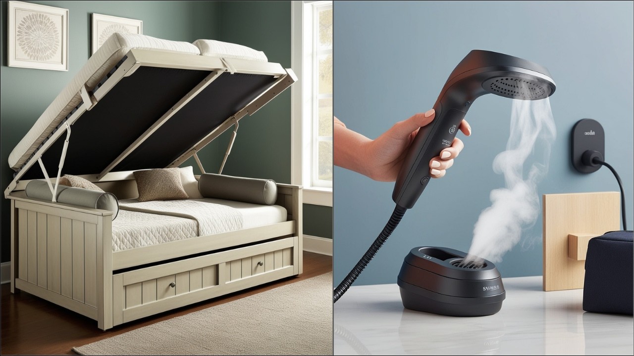 46 USEFUL Amazon Gadgets for Tiny Apartments! - YouTube