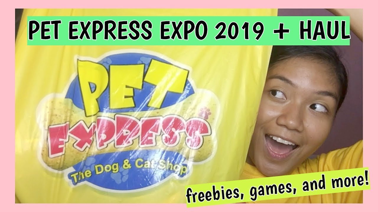 Pet Express Expo 2019 + Pet Express Haul | Patsy Boo - YouTube