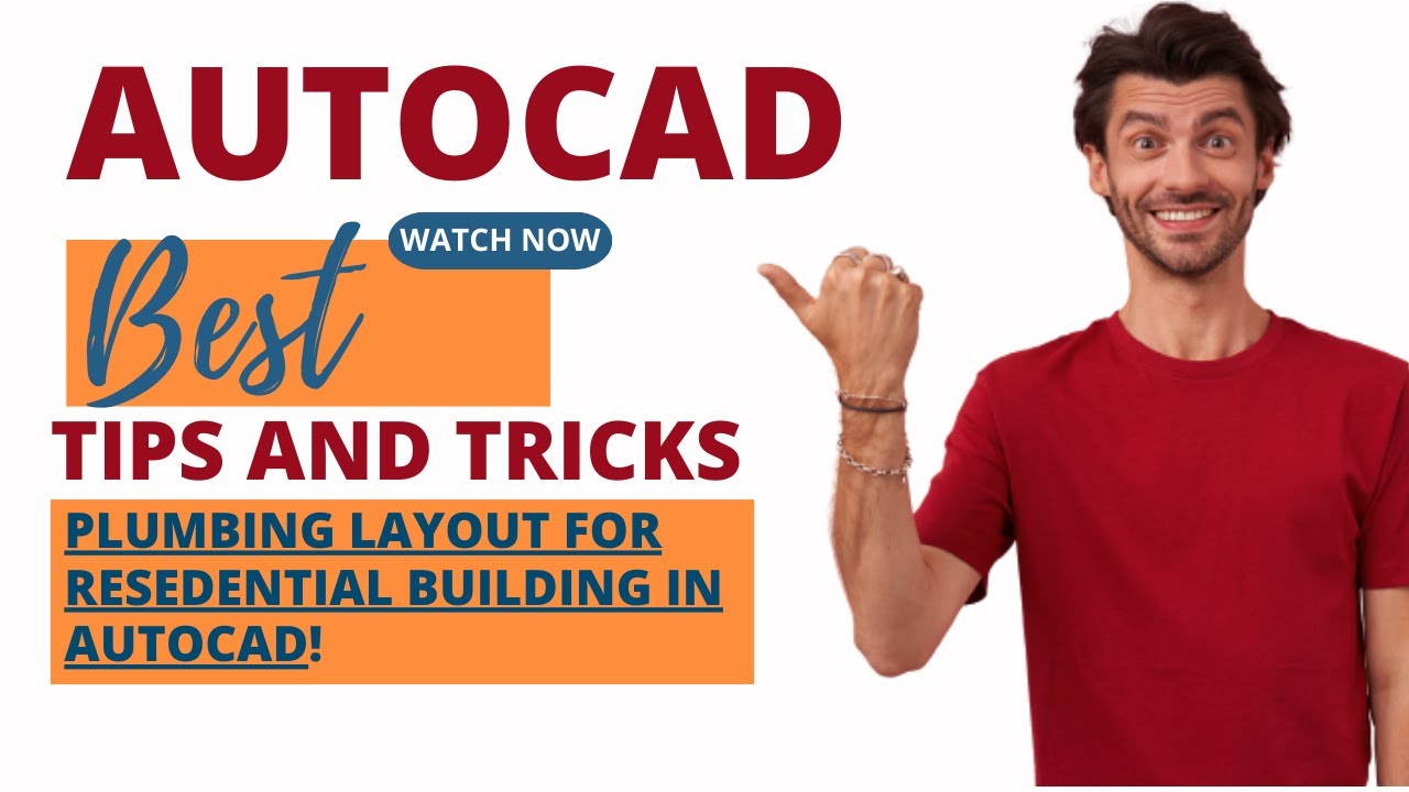 How To Create Plumbing Layout For Residential Building in Autocad ...