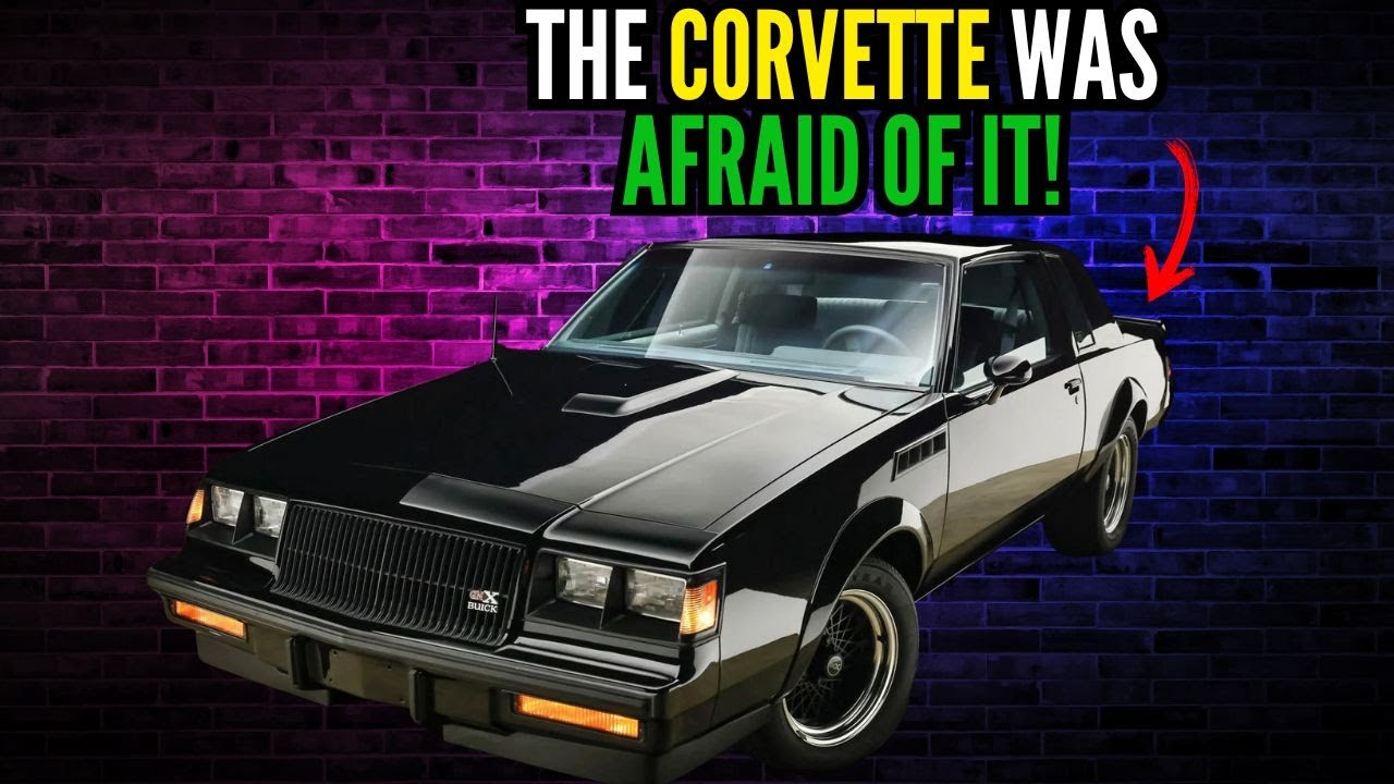 Buick GNX The Underrated Sleeper Car That Beat Corvettes! - YouTube