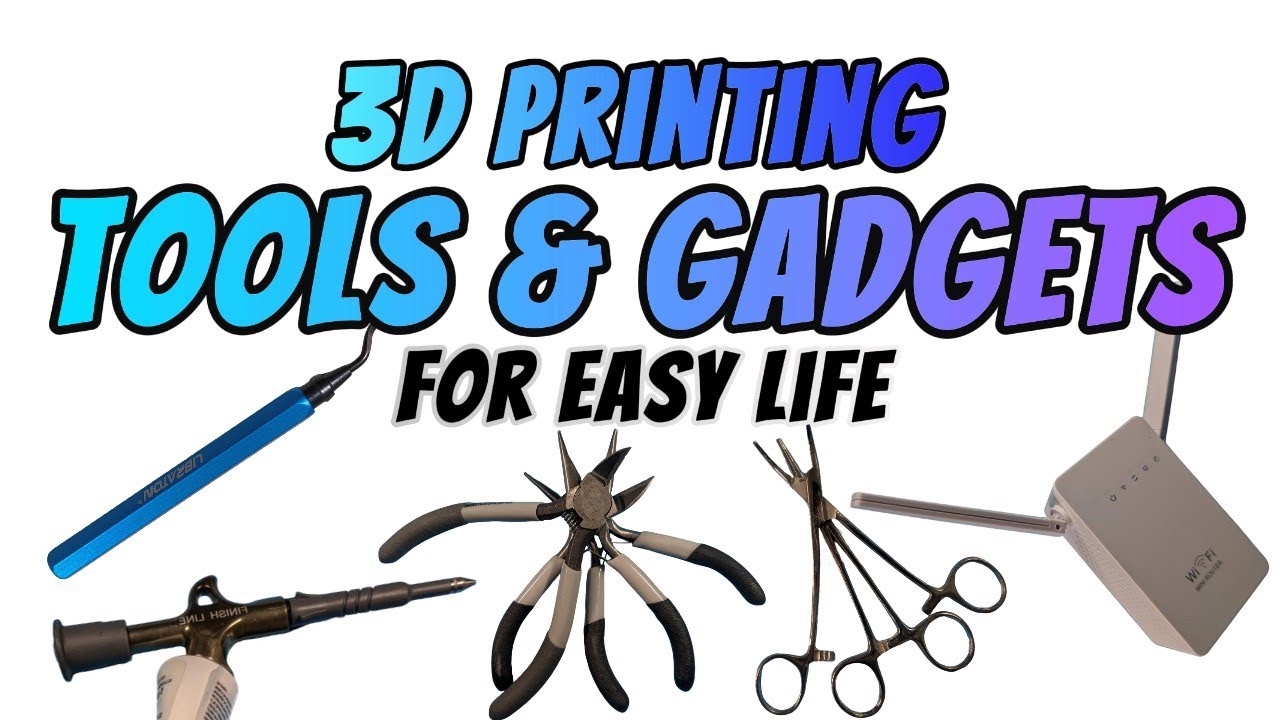 best 3D printing gadgets and tools i use daily - YouTube