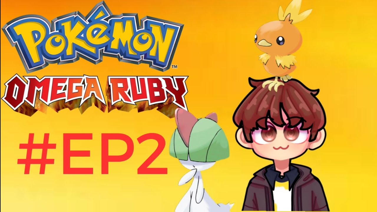 Pokemon omega Ruby #ep2 pt1 Eu capturei o uma ralts! - YouTube