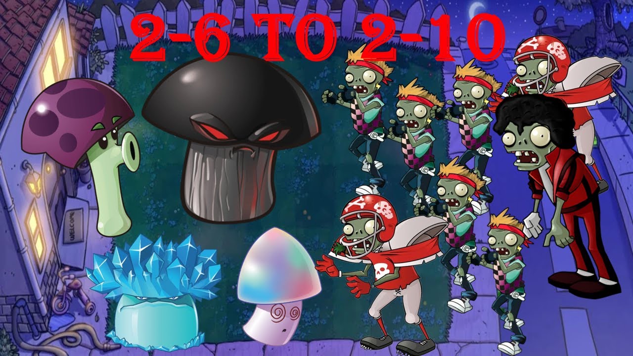 Plants Vs Zombies Expansion Mod 2-6 to 2-10 - YouTube