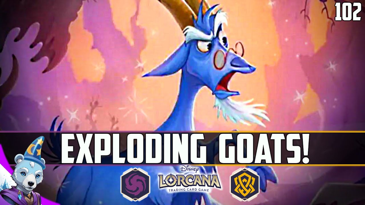 Exploding GOATS is all I ever wanted! 🟣🟡 Amethyst Amber Lorcana ...