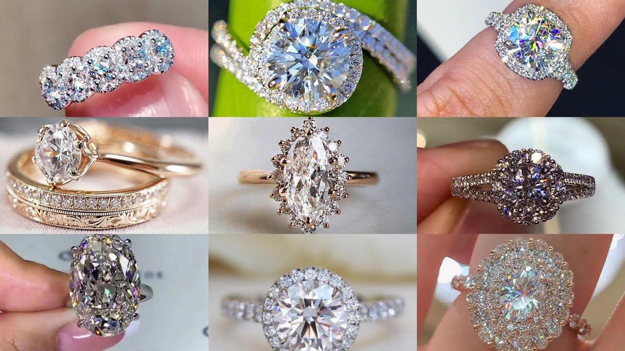 best of the best design of engagement and wedding dimond rings best for ...