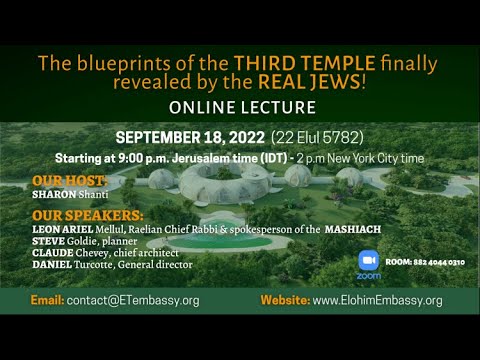 The Blueprints of the 3rd Temple finally revealed by the Real Jews - 18 ...