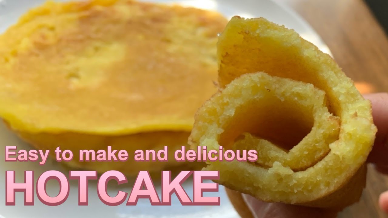 How to make Hotcake/Filipino style pancake - YouTube