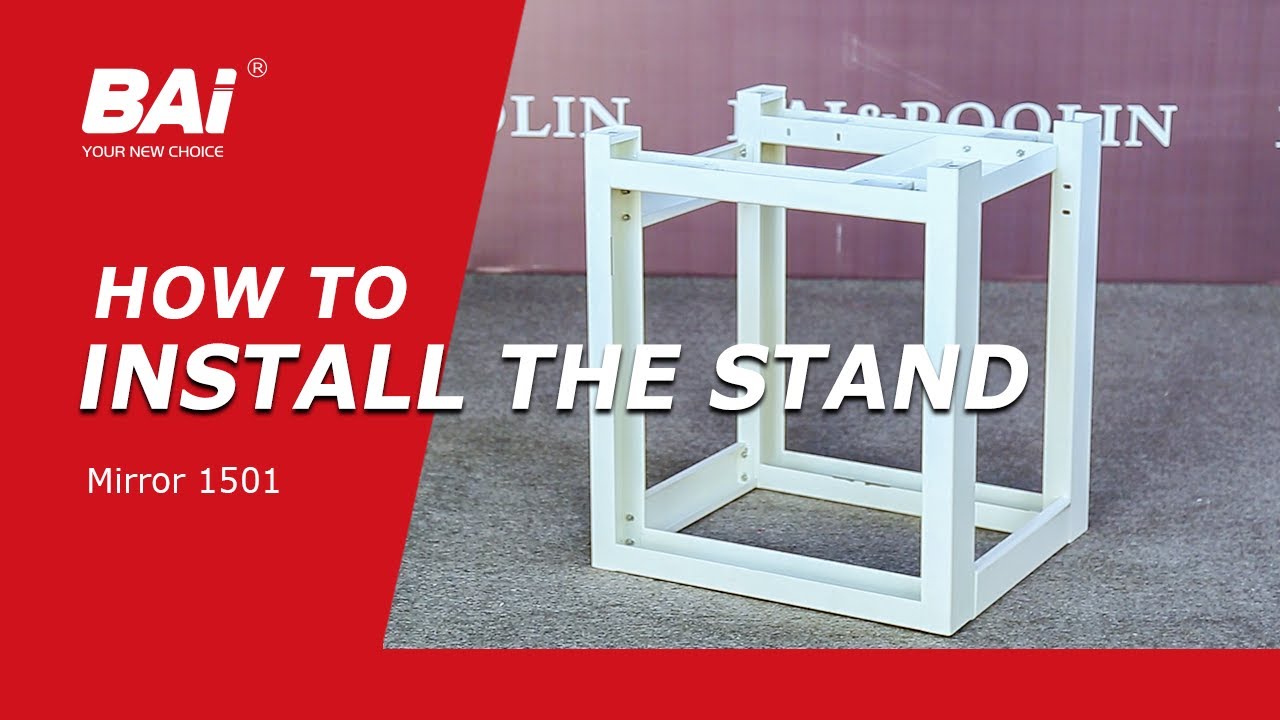 How to Assemble your BAI Mirror 1501 Embroidery Machine - YouTube