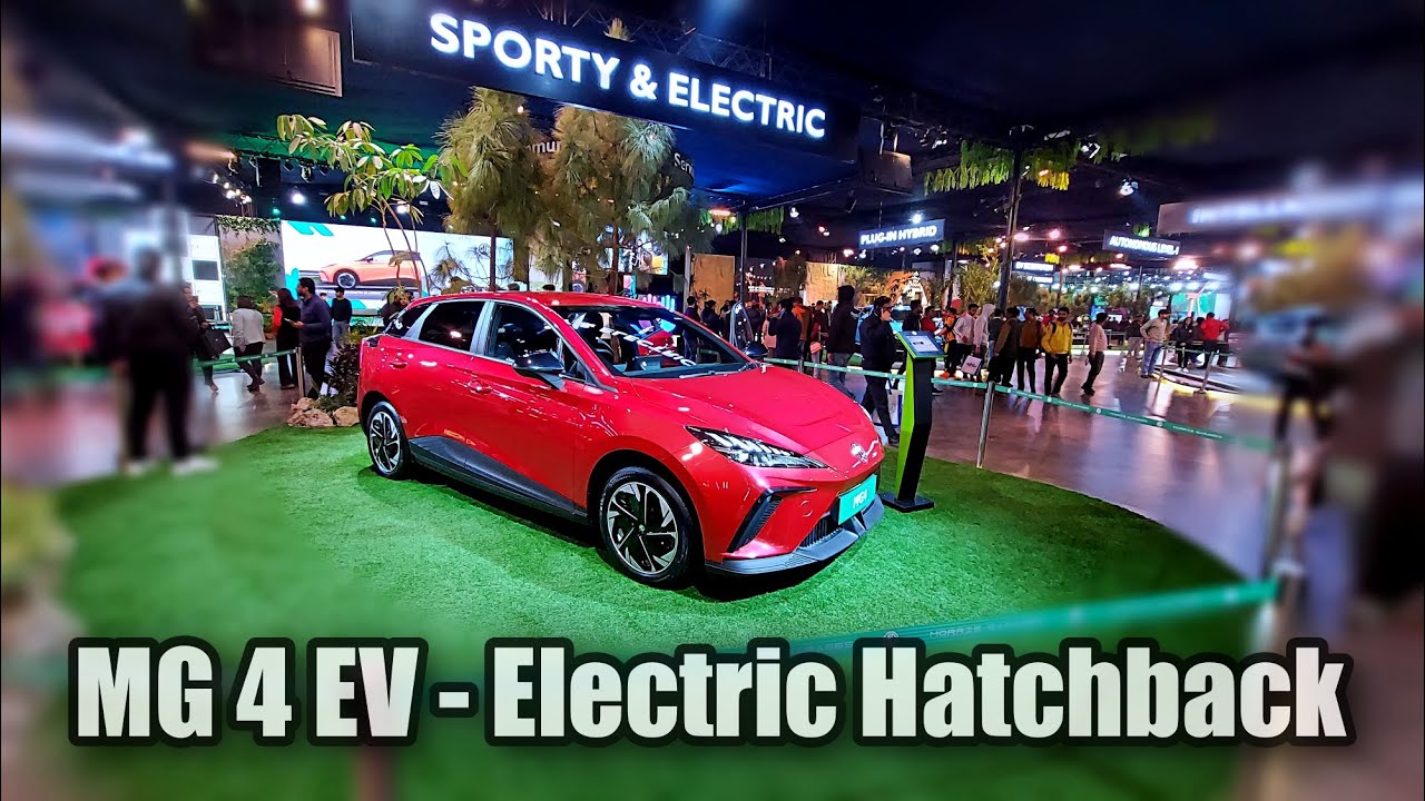 MG 4 EV Detailed Walk-Around - MG4 EV Electric Hatchback Review - YouTube