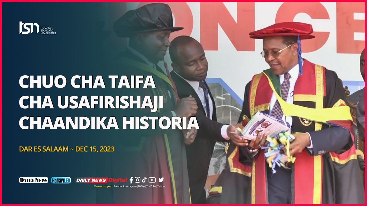 CHUO CHA TAIFA CHA USAFIRISHAJI CHAZINDUA KITABU CHA HISTORIA TOKA ...