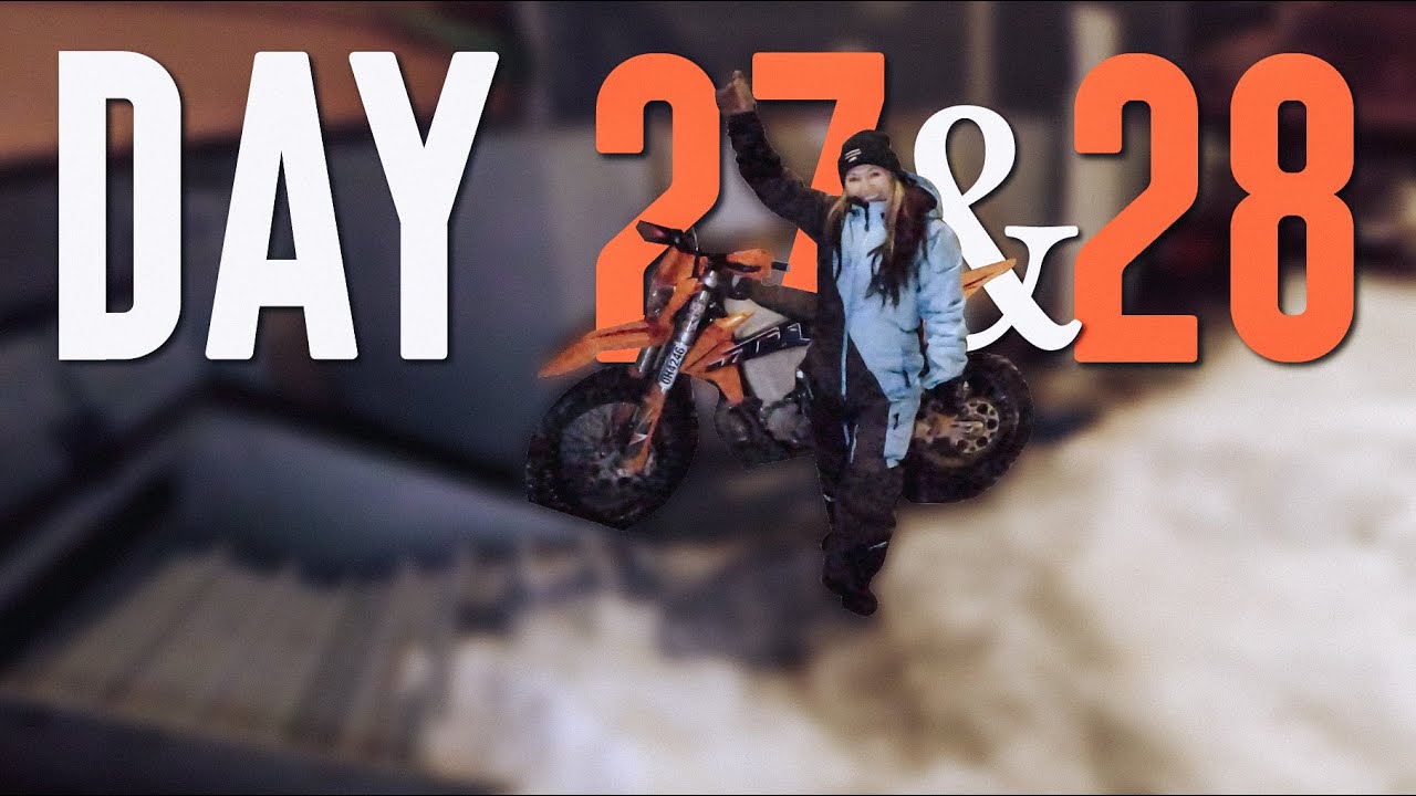 Day 27 & 28 of the 30 day Static Balance Dirt Bike Challenge on my KTM ...