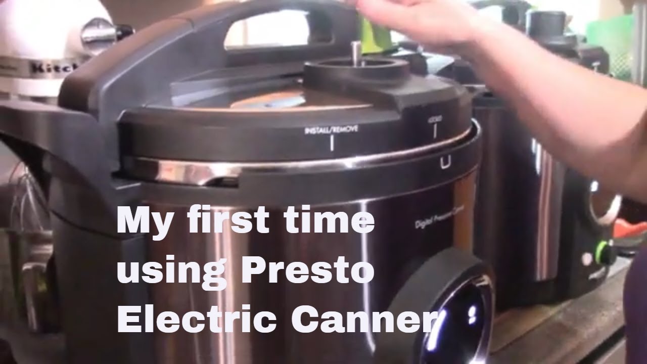 Unboxing And Using Electric Pressure Canner For The First Time - YouTube