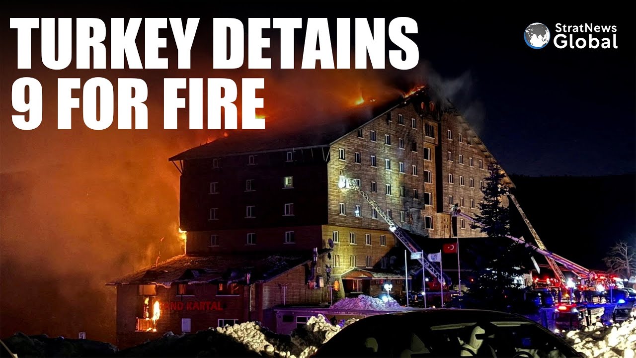 Devastating Fire At Turkey Ski Resort Kills Over 70 | #turkey # ...