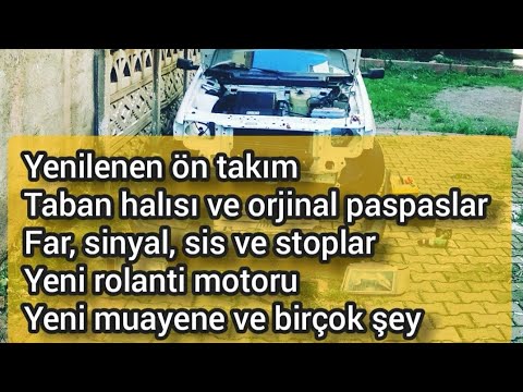 Fiat Uno Restorasyon Projesi Bitti | Restoration Car Final