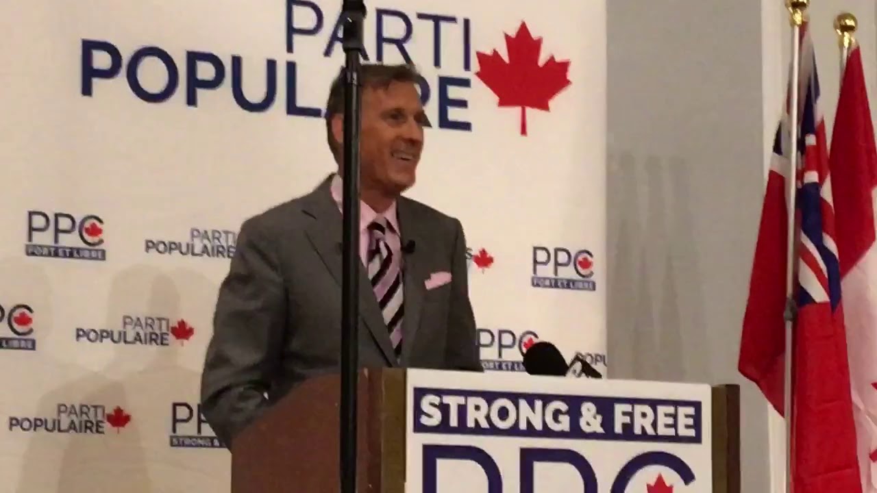 Maxime Bernier PPC Rally Toronto - July 24th 2019 5/5 - YouTube