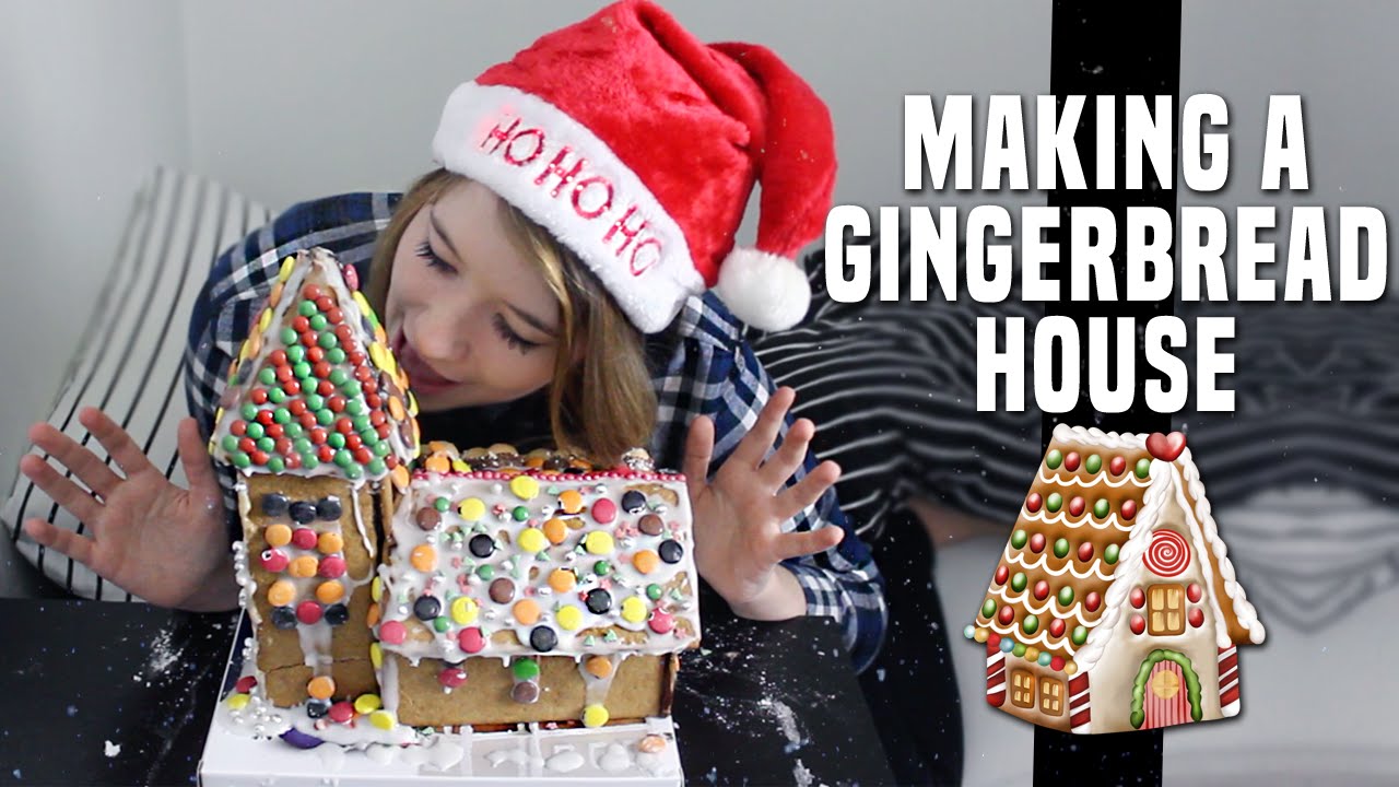 Making A Gingerbread House! - YouTube
