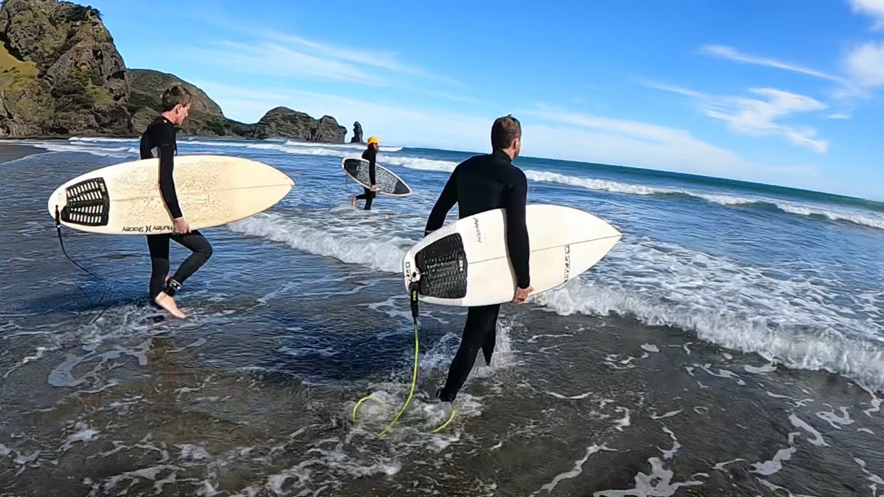 Piha Surf Trip I Nate’s 30th - YouTube