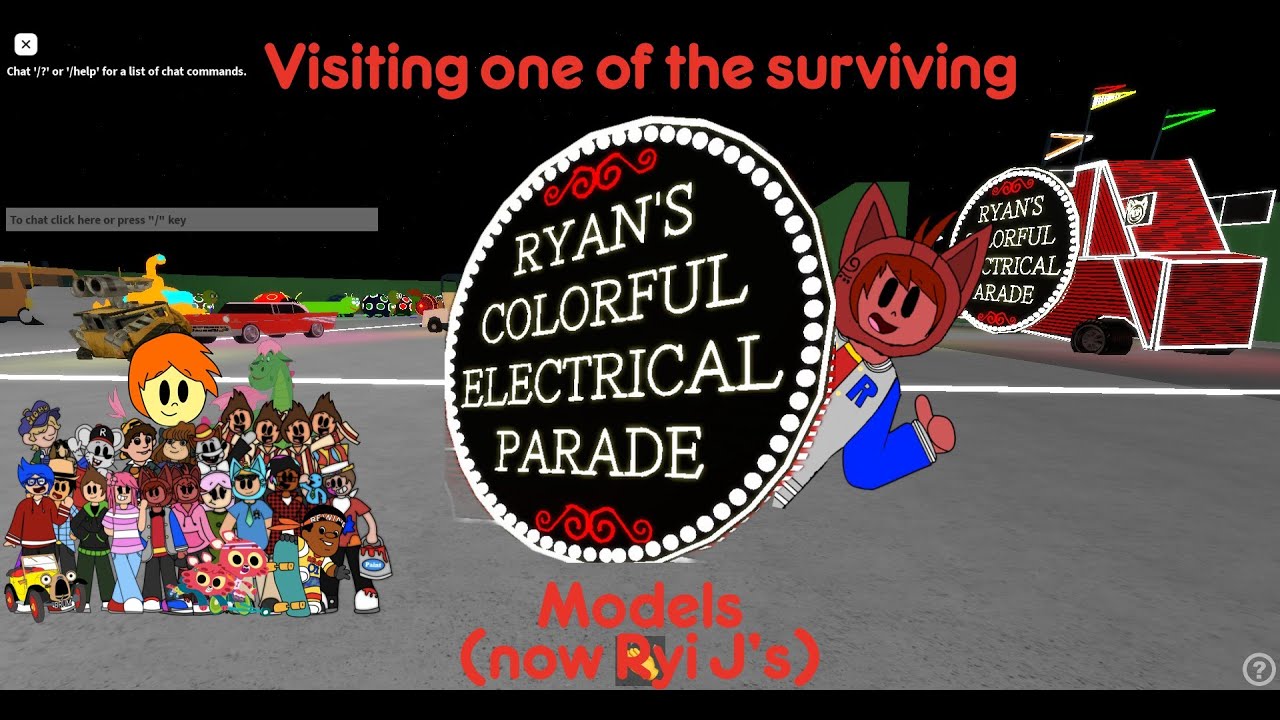 Visiting one of the surviving Ryan's/Ryi J's Colorful Electrical Parade ...