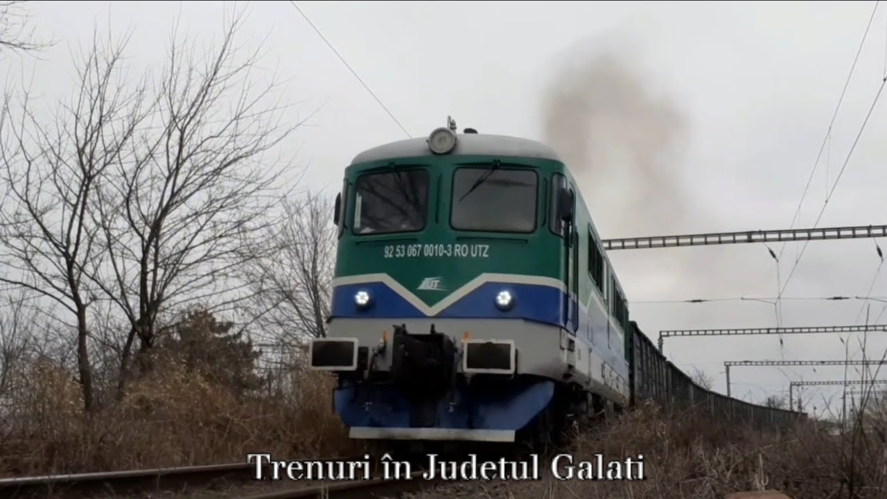 Trenuri în Județul Galați - YouTube