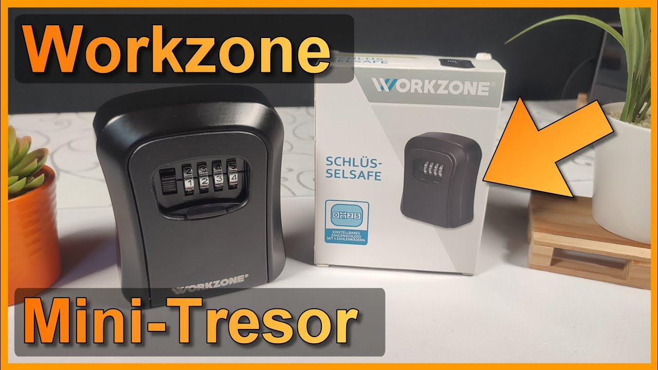 Workzone Mini Schlüssel-Tresor (Aldi) - YouTube