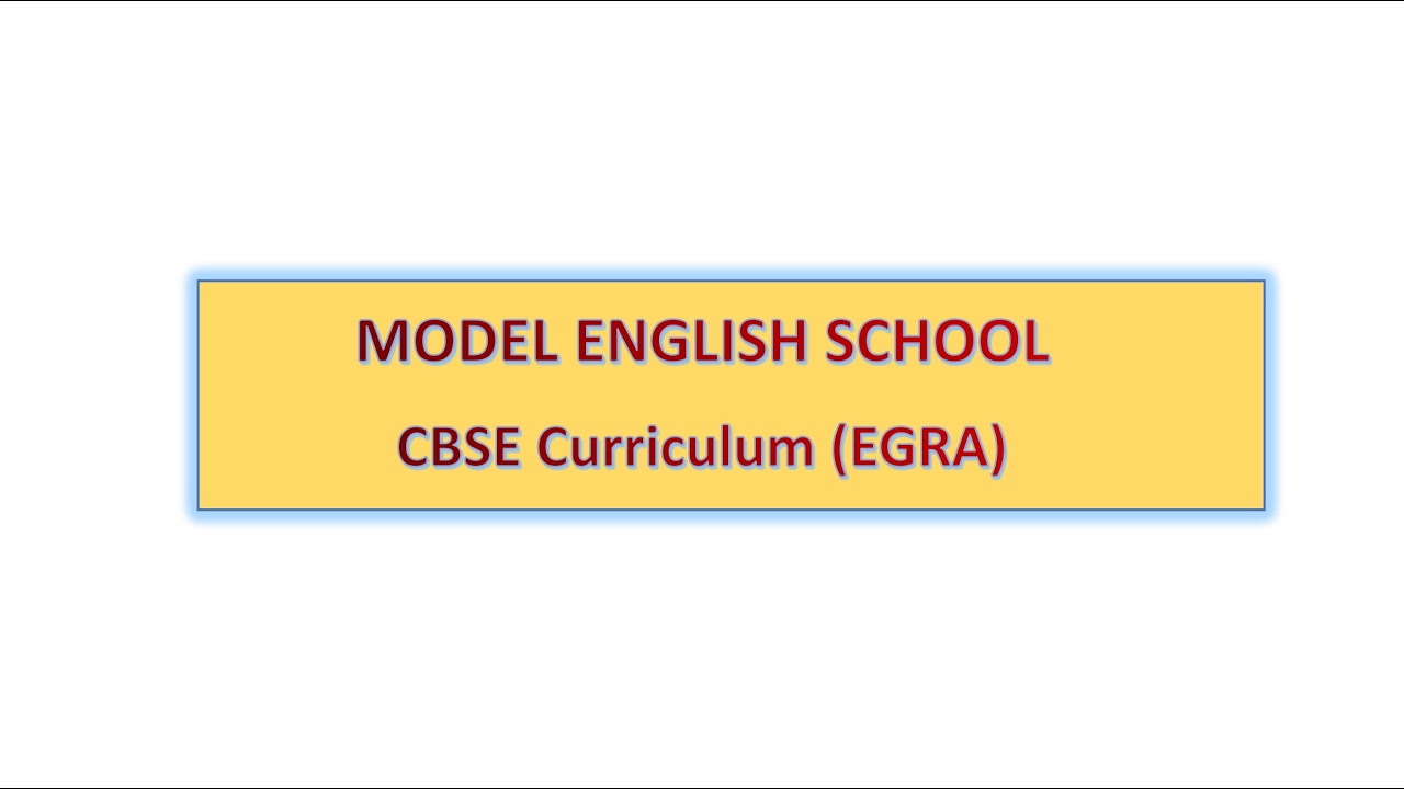 MODEL ENGLISH SCHOOL, EGRA, WEST BENGAL Live Stream - YouTube