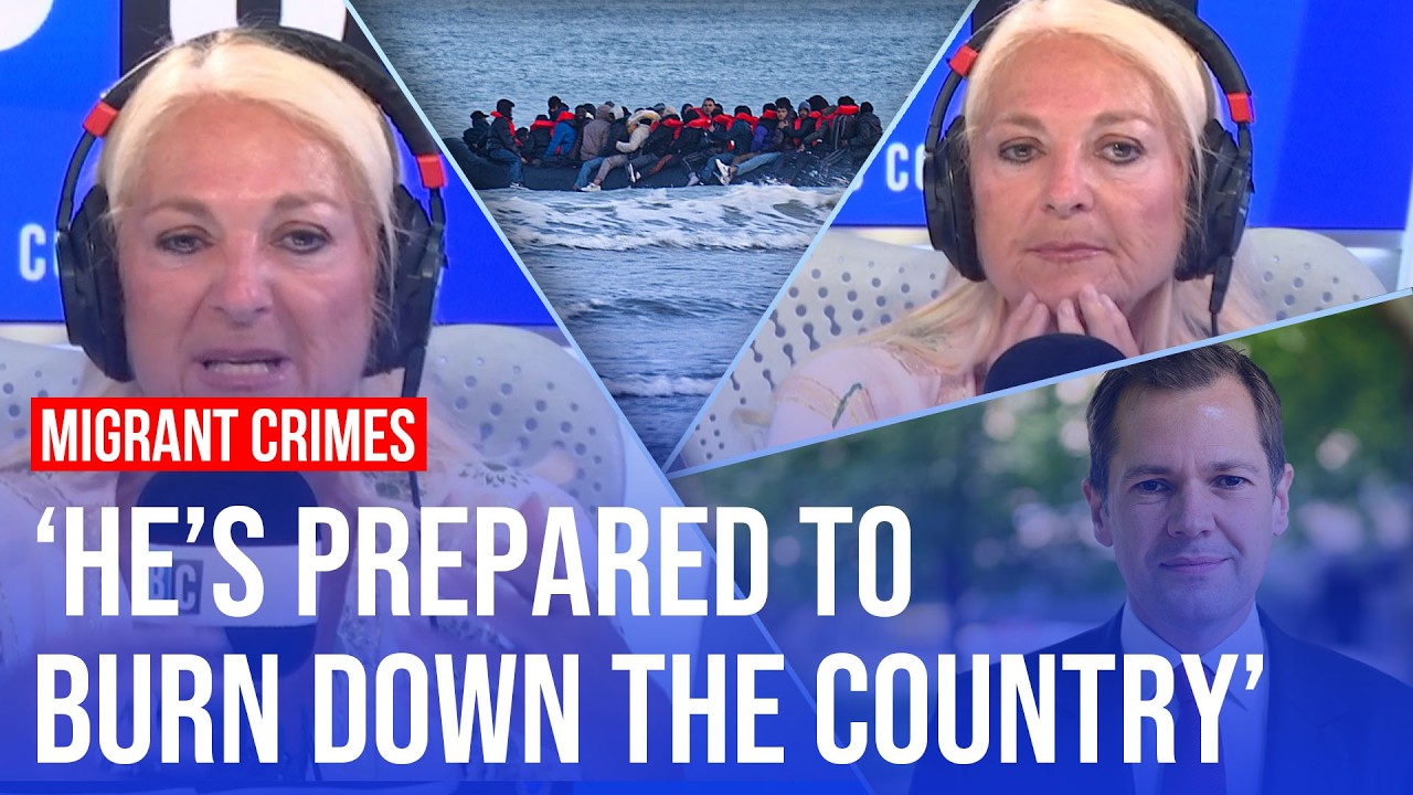 Are migrant crime stats 'exaggerated'? | LBC debate - YouTube