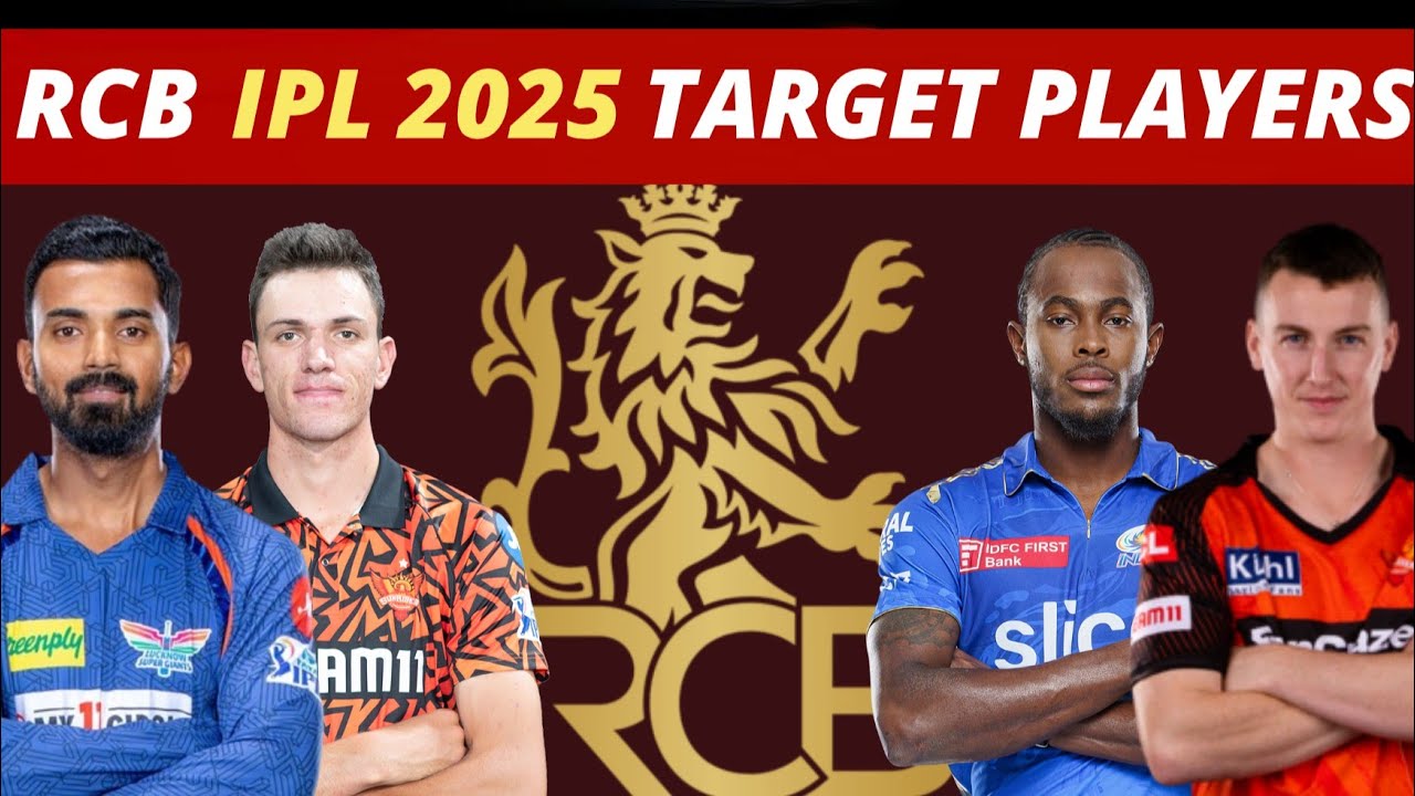 IPL 2025 : RCB Target Players | 5 Players RCB might target in IPL 2025 ...