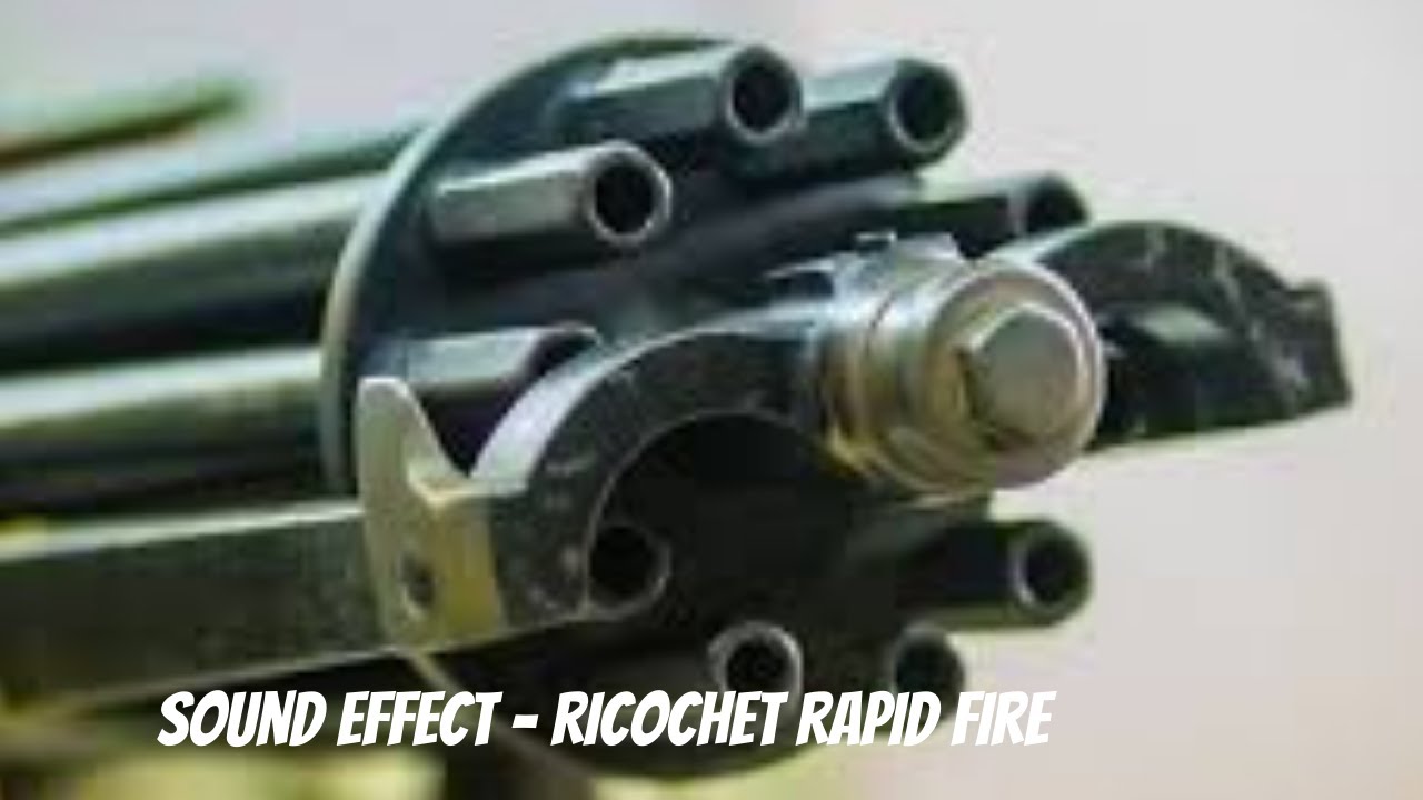 Sound Effect - Rapid Gun Fire - YouTube