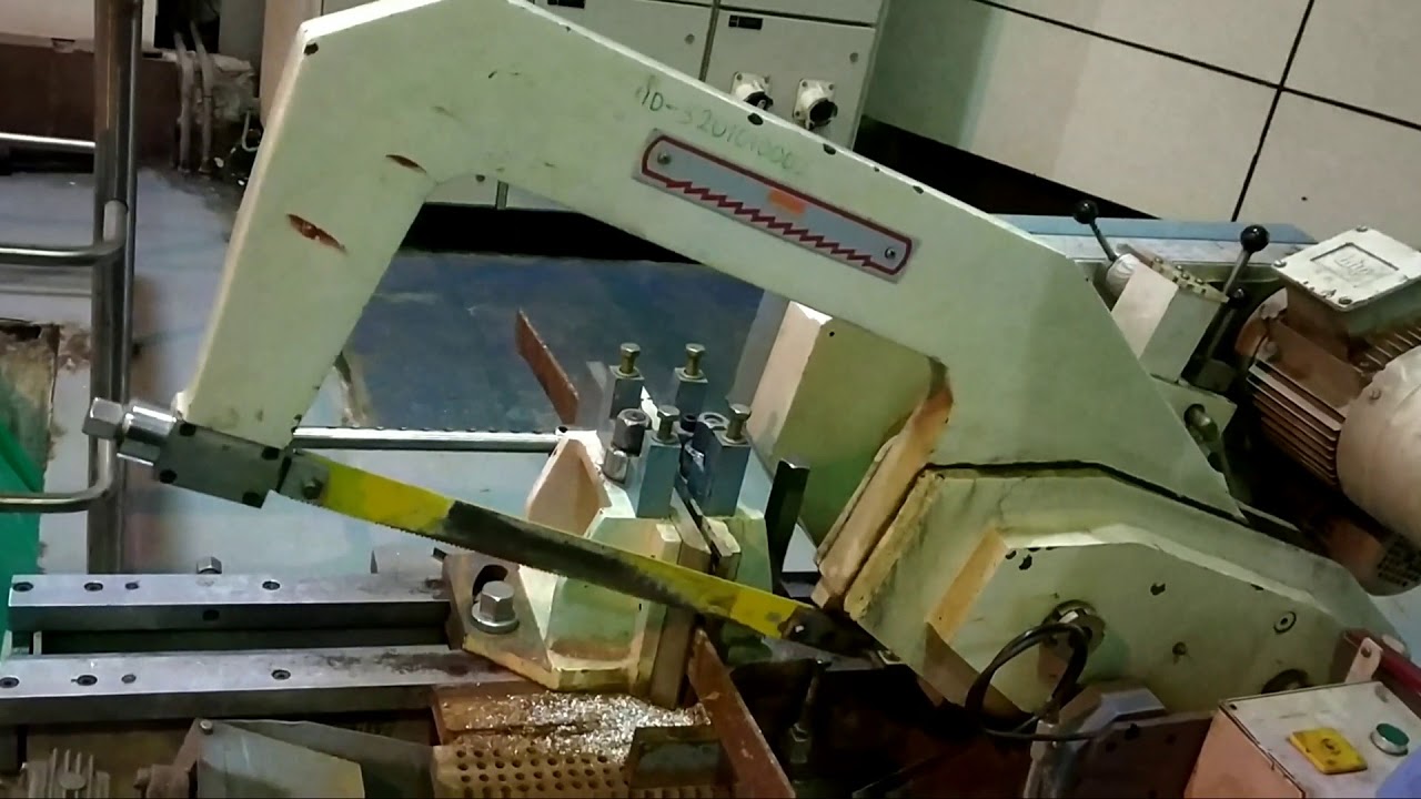 Power Hacksaw//Automatic Hacksaw//Mechanical Engineering - YouTube