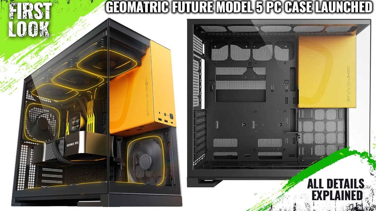 Geometric Future Model 5 420mm Radiator-Compatible PC Case Launched ...