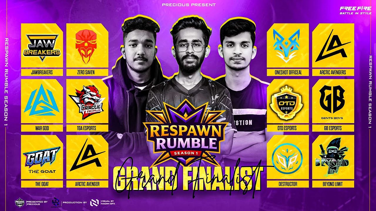 [🔴LIVE]GRAND FINAL || RESPAWN RUMBLE SEASON-01 || PRECIOUS ESPORTS ...