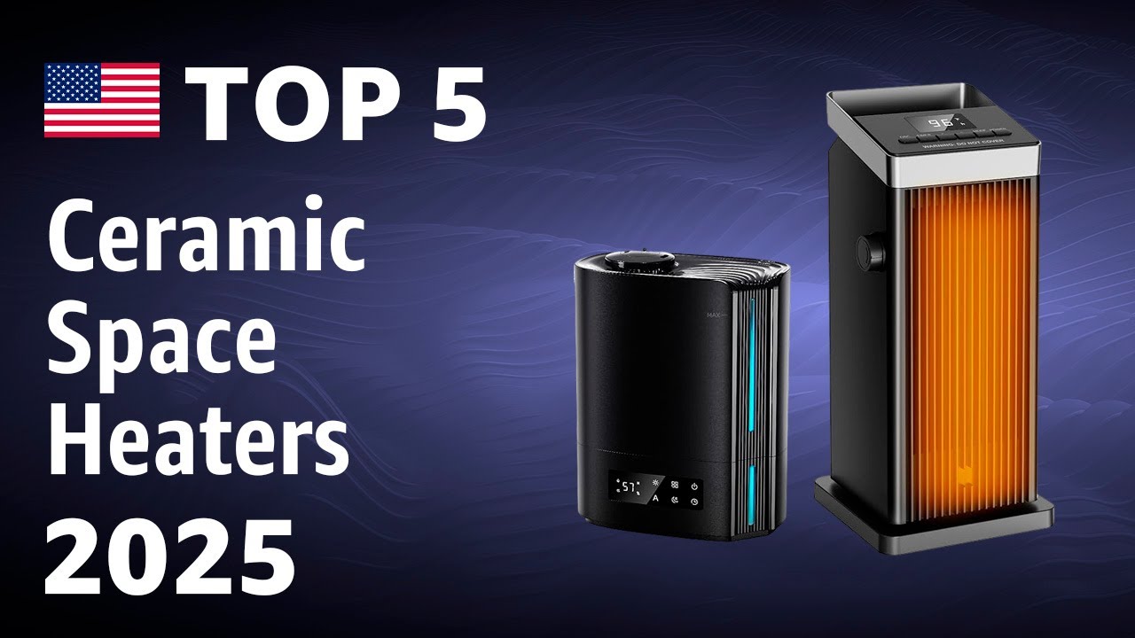 TOP—5. Best Ceramic Space Heaters (With Remote & Thermostat) 2025 - YouTube